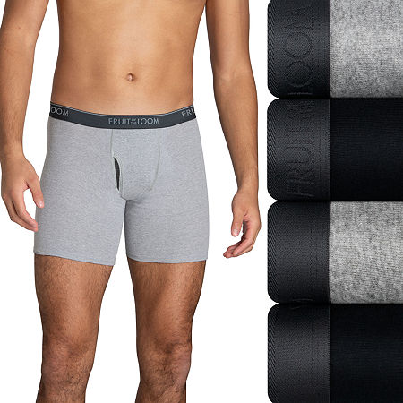 Click here for Fruit of the Loom Cool Zone Fly Mens 4 Pack Boxer... prices