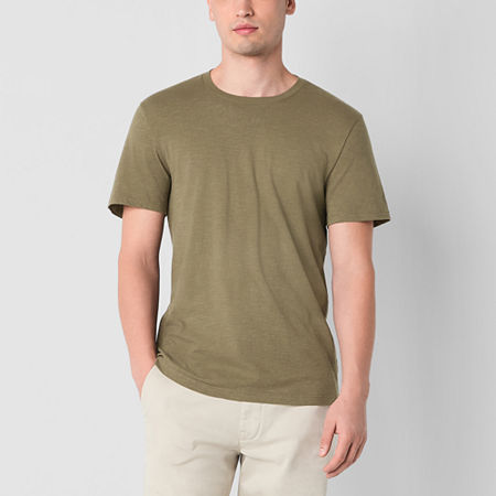 Click here for mutual weave Slub Mens Crew Neck Short Sleeve T-Sh... prices