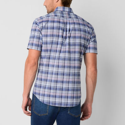 U.S. Polo Assn. Stretch Slub Mens Short Sleeve Classic Fit Stretch ...