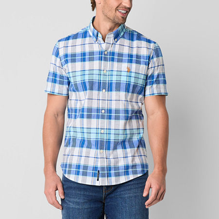 Click here for U.S. Polo Assn. Stretch Slub Mens Short Sleeve Cla... prices