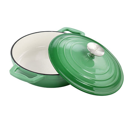 Click here for MegaChef Enameled Cast Iron 2-qt. Braising Pan  On... prices