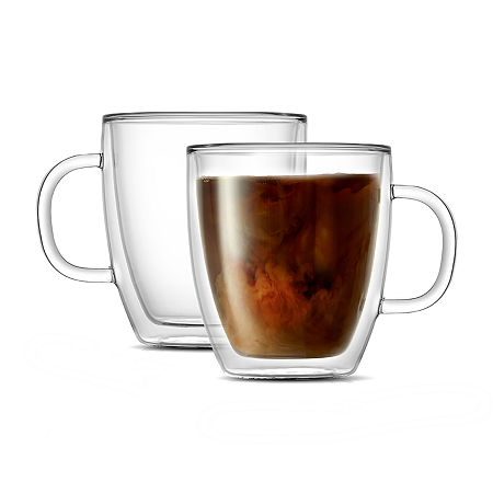 Click here for Joyjolt Savor 2-pc. Cappuccino Cup  One Size  Whit... prices
