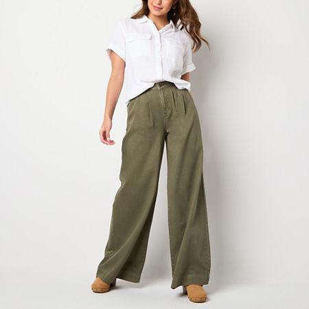 Click here for a.n.a Soft Drape Womens High Rise Wide Leg Jean  1... prices