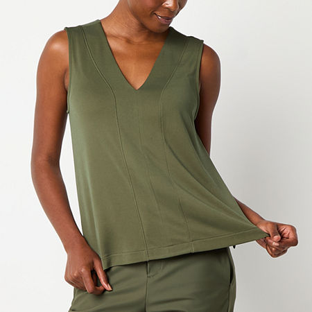 Click here for Stylus Womens V Neck Sleeveless Tank Top  Xx-large... prices