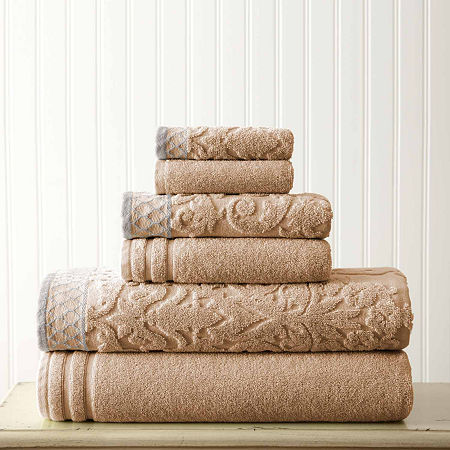 Click here for Modern Threads Damask Jacquard Embellished Border... prices