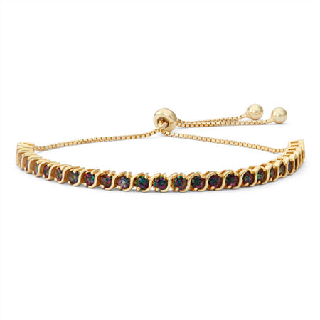 Click here for Womens Genuine Mystic Fire Topaz 14K Gold Over Sil... prices