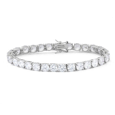 Click here for DiamonArt White Cubic Zirconia Sterling Silver 7.2... prices