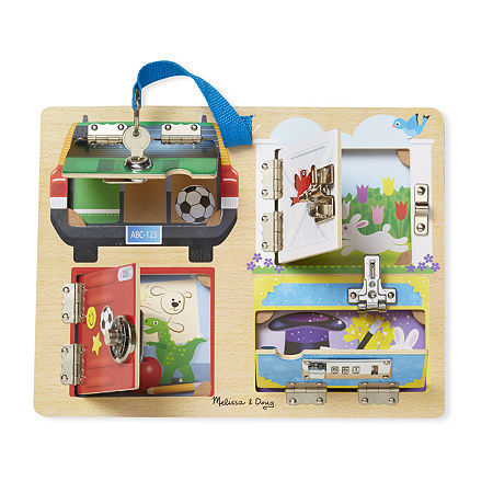 Click here for Melissa & Doug Locks & Latches Board Discovery Toy... prices