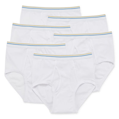 Stafford Dry + Cool Full-Cut 6 Pack Briefs - JCPenney