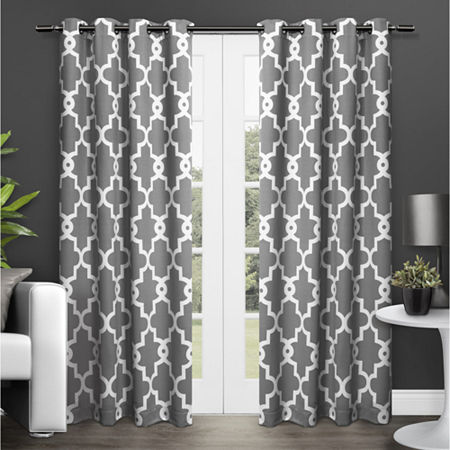 Click here for Exclusive Home Curtains Ironwork Grommet Top Energ... prices