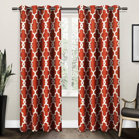Click here for Exclusive Home Curtains Ironwork Grommet Top Energ... prices