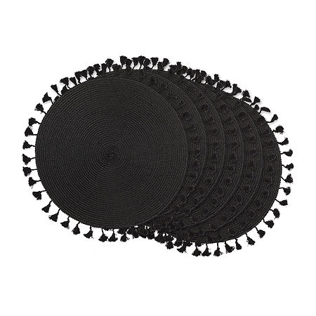Click here for Design Imports Tassel Woven Round 6-pc. Placemats... prices