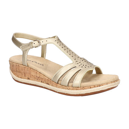 Click here for Easy Street Womens Dorinda Wedge Sandals  12 Mediu... prices
