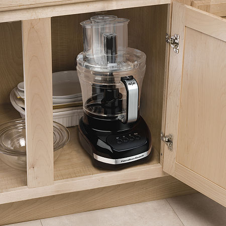 Hamilton Beach Big Mouth Duo Plus Food Processor - Black