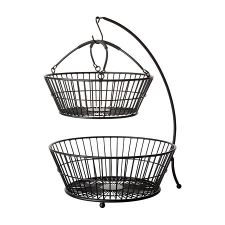 Click here for Gourmet Basics by Mikasa Tully 2 Tier Basket  One... prices