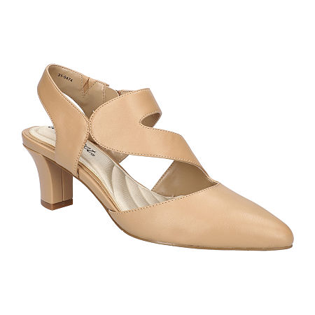 Womens Easy Street Venue Asymmetrical Dress Heels