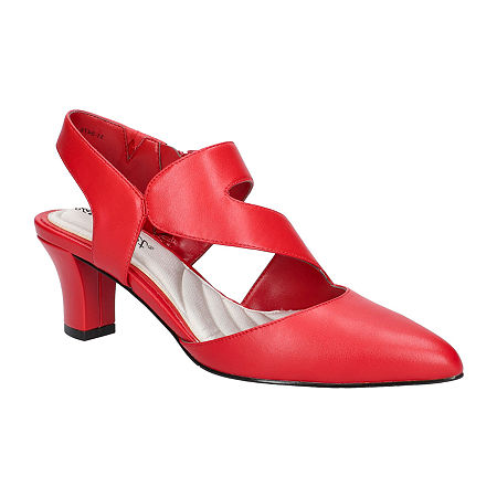 Womens Easy Street Venue Asymmetrical Dress Heels
