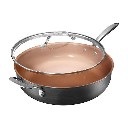 Click here for Gotham Steel 5.5-qt. Jumbo Cooker with Tempered Gl... prices