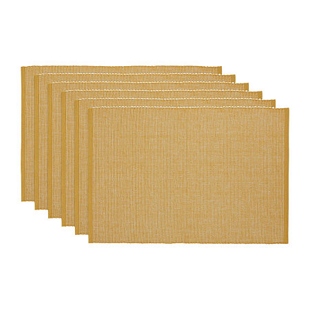 Click here for DII(R) Design Imports 2-Tone Ribbed Placemats - Se... prices