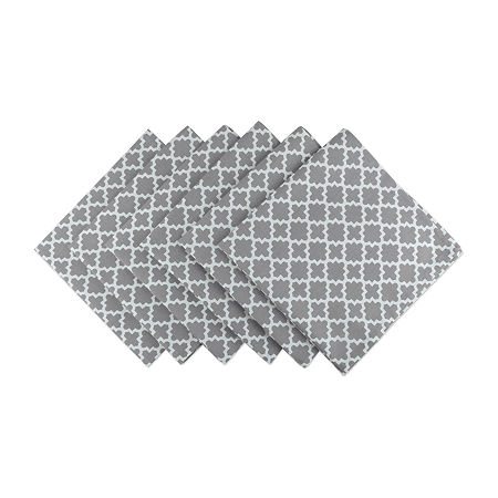 Click here for Design Imports Gray Lattice 6-pc. Napkins  One Siz... prices