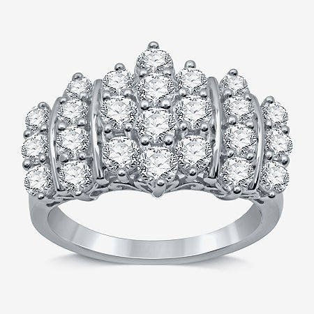 Click here for Womens 2 CT. T.W. Natural White Diamond 10K White... prices