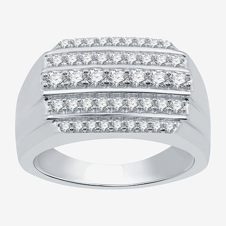 Click here for (H-I / I1) Mens 1 CT. T.W. Lab Grown Diamond 10K W... prices