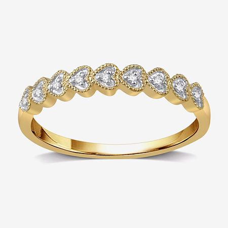 Click here for Womens Diamond Accent Natural White Diamond 10K Go... prices