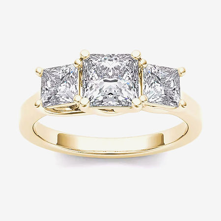 Click here for 2 CT.T.W. Natural Diamond 14K Yellow Gold 3-Stone... prices