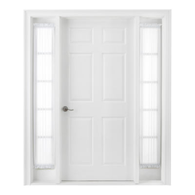 Liz Claiborne Lisette Sheer Rod Pocket Single Sidelight Curtain - JCPenney