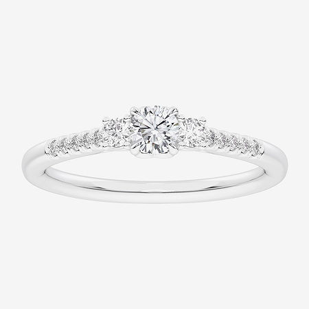 Click here for (G-H / Si1-Si2) Womens 1/3 CT. T.W. Lab Grown Whit... prices