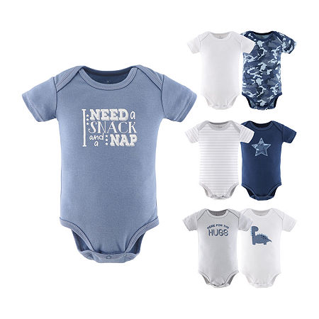 Click here for The Peanutshell Baby Boys Bodysuits  7-Pack  Blue... prices