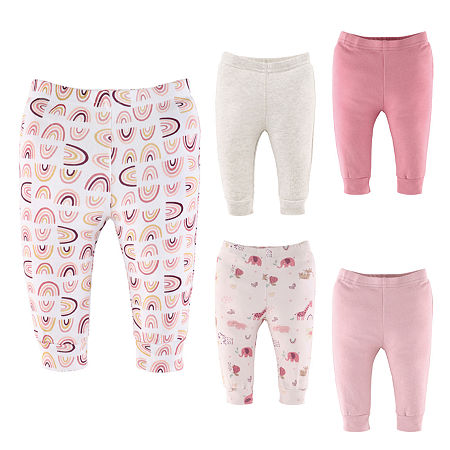 Click here for The Peanutshell Baby Girls Pants  5-Pack  Rainbow... prices