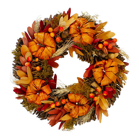 Click here for Northlight 13in Orange Pumpkins And Berries Autumn... prices