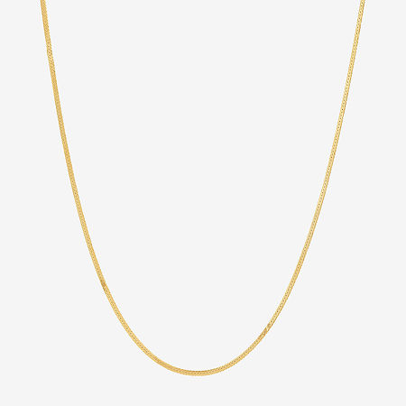 Click here for Made in Italy 14K Gold 16 - 18 Inch Solid Herringb... prices