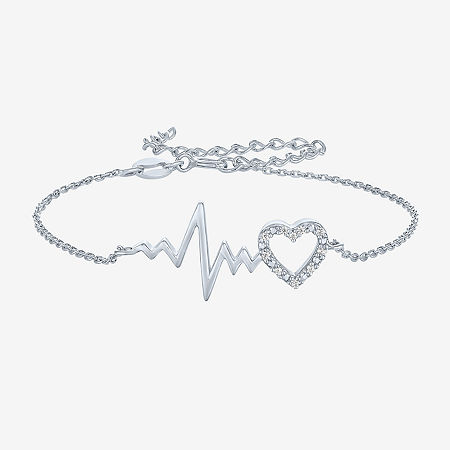 Click here for Diamond Accent (G-H / Si2-I1) Womens Sterling Silv... prices