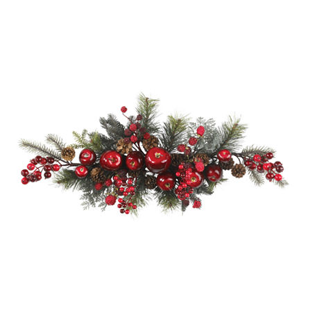 Click here for Nearly Natural 30in Indoor Christmas Swag  One Siz... prices
