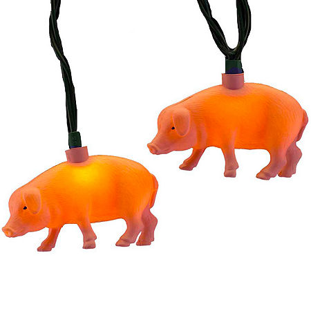 Click here for Kurt Adler Pink Pig Light Set  One Size  Multiple... prices