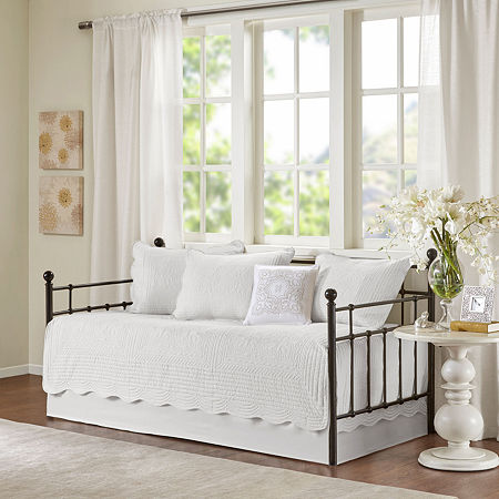 Madison Park Tuscany 6-Pc. Quilt Set  Daybed - White