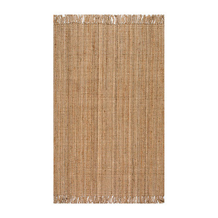 Click here for nuLoom Hand Woven Chunky Loop Jute Rug  One Size... prices