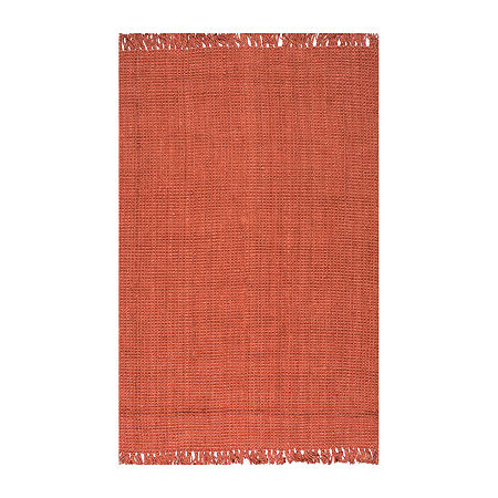 Click here for nuLoom Hand Woven Chunky Loop Jute Rug  One Size... prices