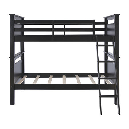 Click here for Fremont Bedroom Collection Bunk Bed  One Size  Bla... prices