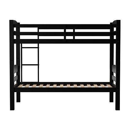 Click here for Pinehaven Twin over Twin Bunk Beds  One Size  Blac... prices
