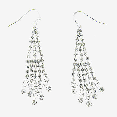 Click here for Vieste Rosa Womens Crystal Chandelier Earrings  On... prices