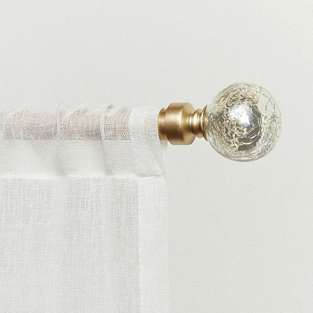 Click here for Exclusive Home Curtains Silver Aged Sphere 1 IN Ad... prices
