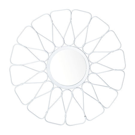 Click here for Safavieh Luck Wall Mount Round Wall Mirror  One Si... prices