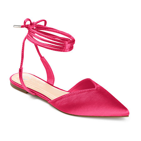 Click here for Journee Collection Theia Womens Pointed Ballet Fla... prices