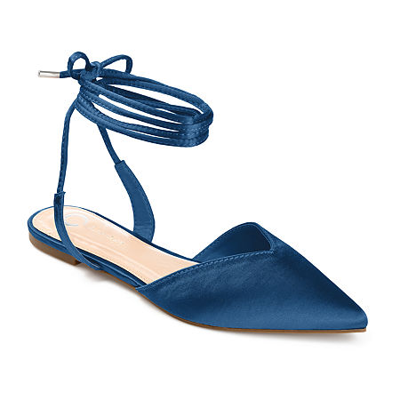 Click here for Journee Collection Theia Womens Pointed Ballet Fla... prices