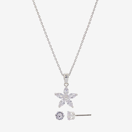 Click here for Sparkle Allure Womens Cubic Zirconia Pure Silver O... prices