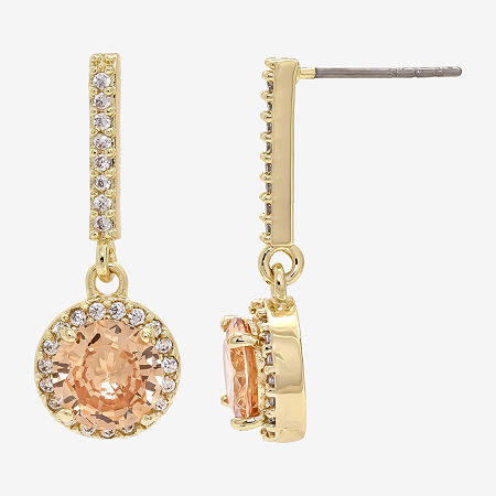 Click here for Sparkle Allure Womens Champagne Cubic Zirconia 14K... prices