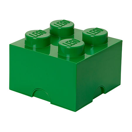 Click here for LEGO Storage Brick 4 Dark Green Toy Box  One Size prices